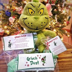 Grinch Dust Recipe with Printable Bag Toppers and Tags - For the Love ...