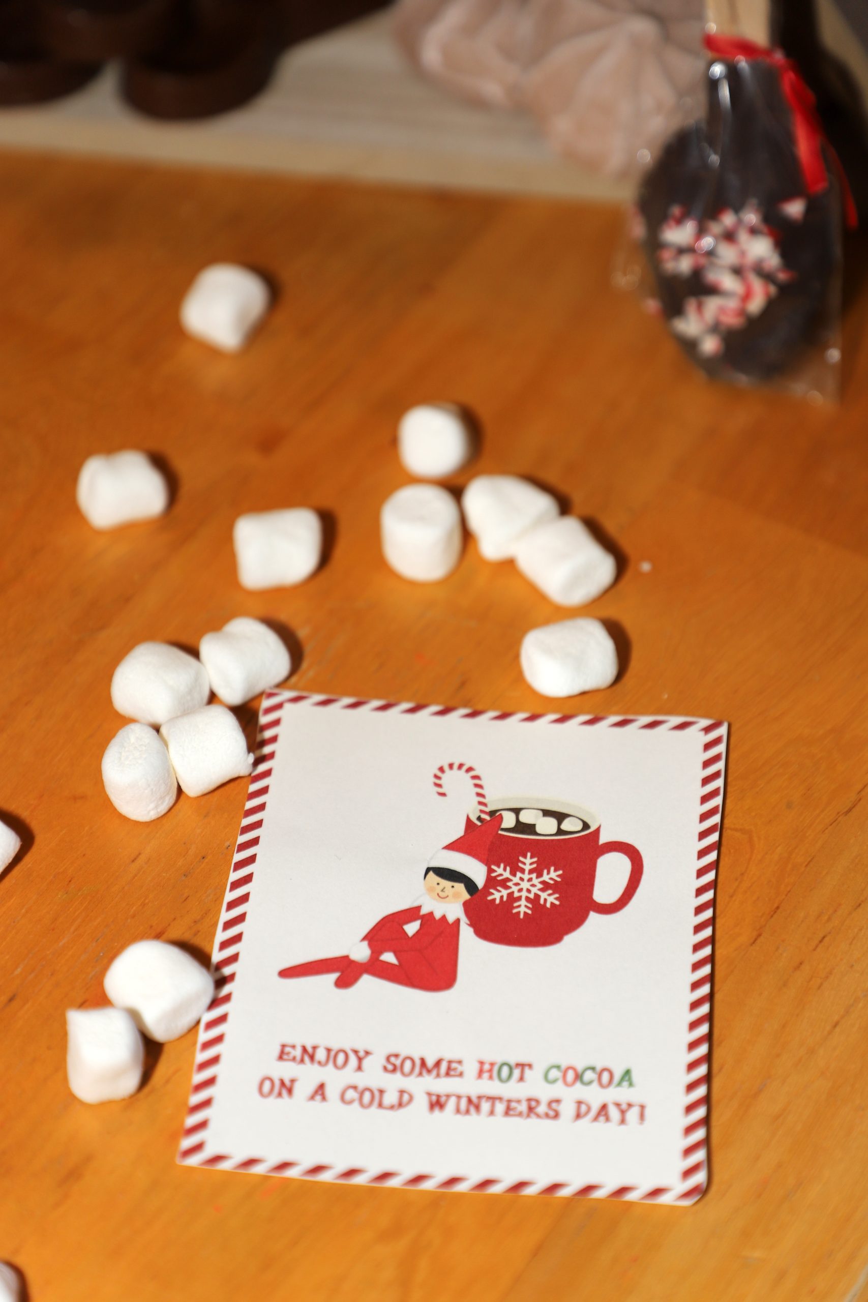 Elf on the Shelf Hot Chocolate Station and Printable Signs - For the ...