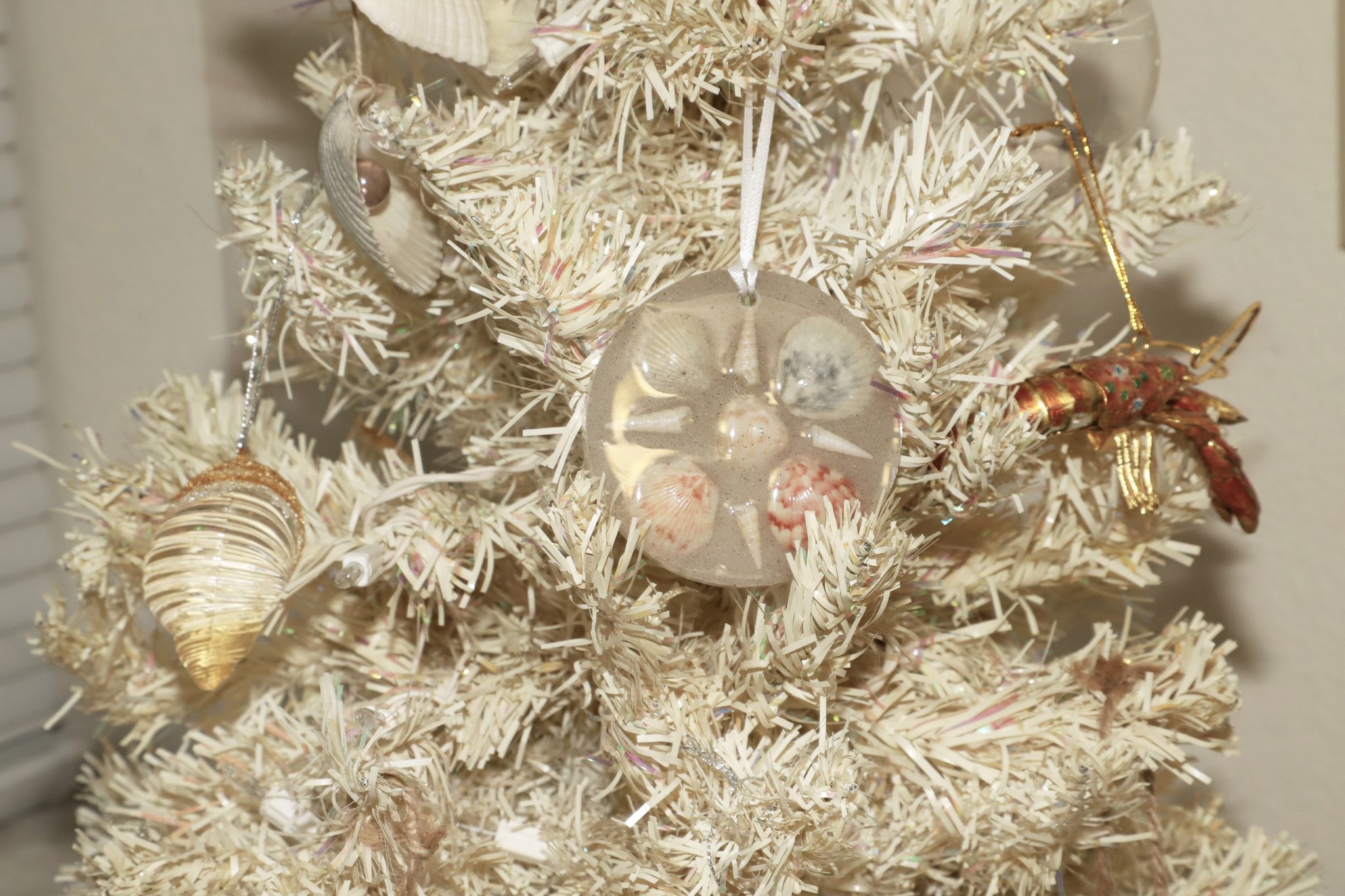 Beach Themed Coastal Christmas Tree - For the Love of Food