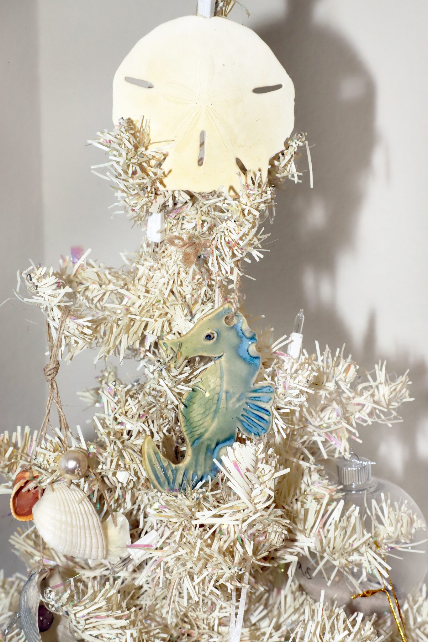 Beach Themed Coastal Christmas Tree - For the Love of Food