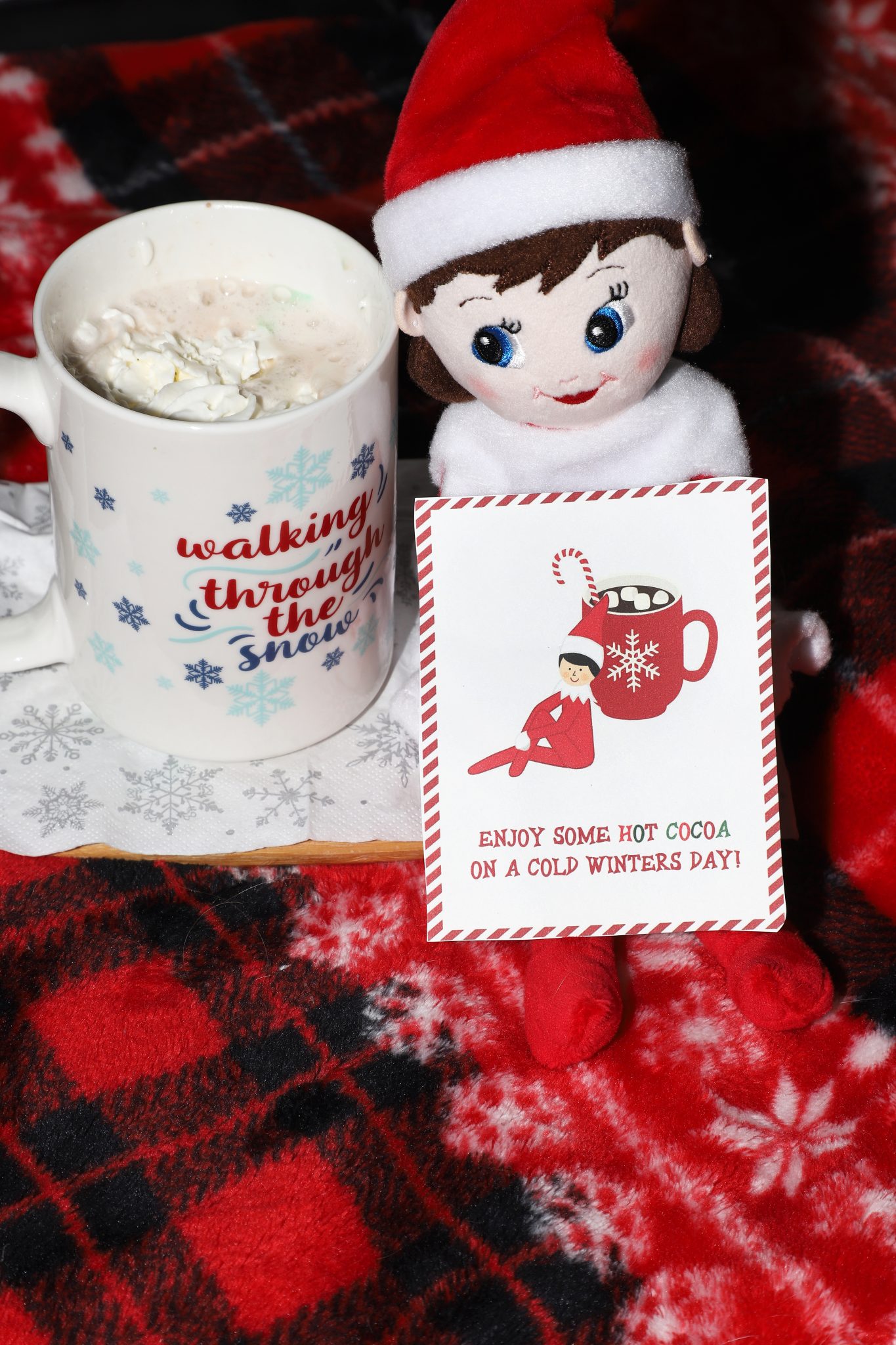 Elf on the Shelf Hot Chocolate Station and Printable Signs - For the ...