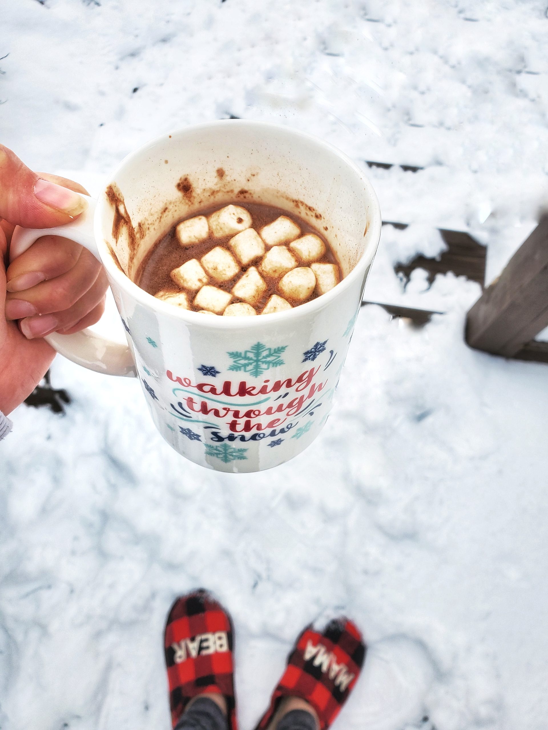 Snow Day Snack Board - For the Love of Food
