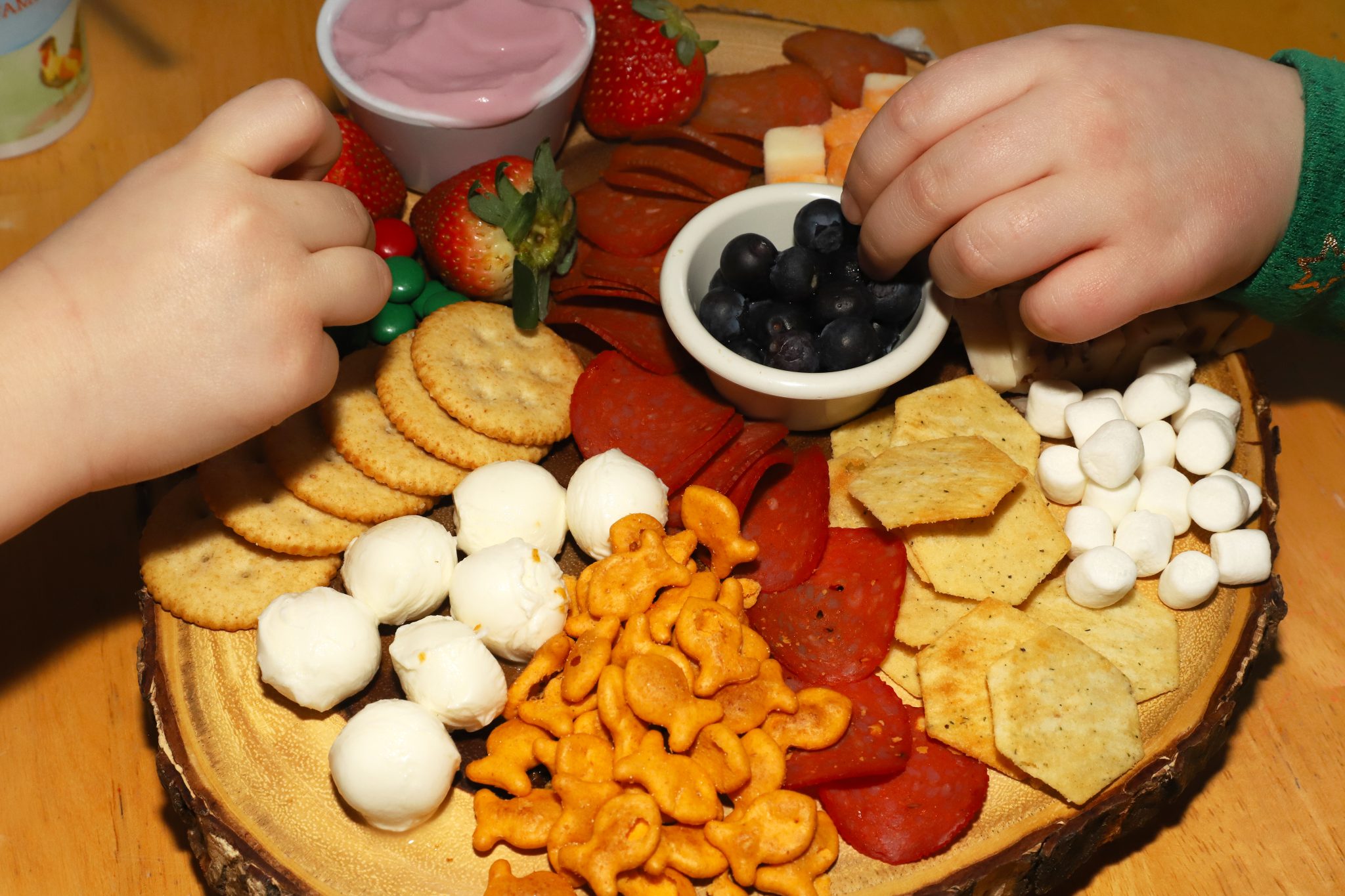 Snow Day Snack Board - For the Love of Food