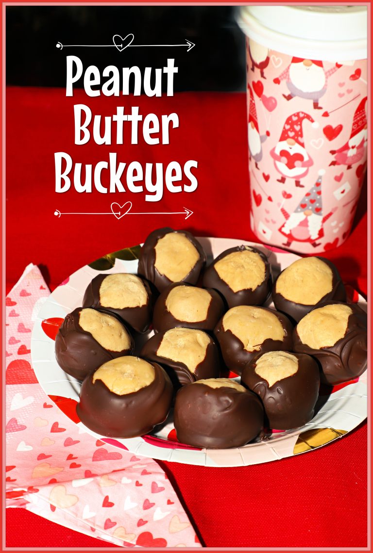 Peanut Butter Buckeyes - For the Love of Food