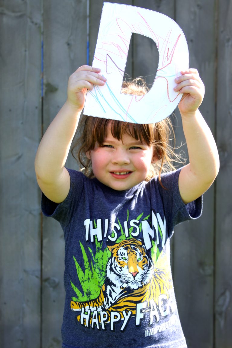 Father’s Day Gift Idea: Custom D-A-D Letters Three Ways - For the Love ...