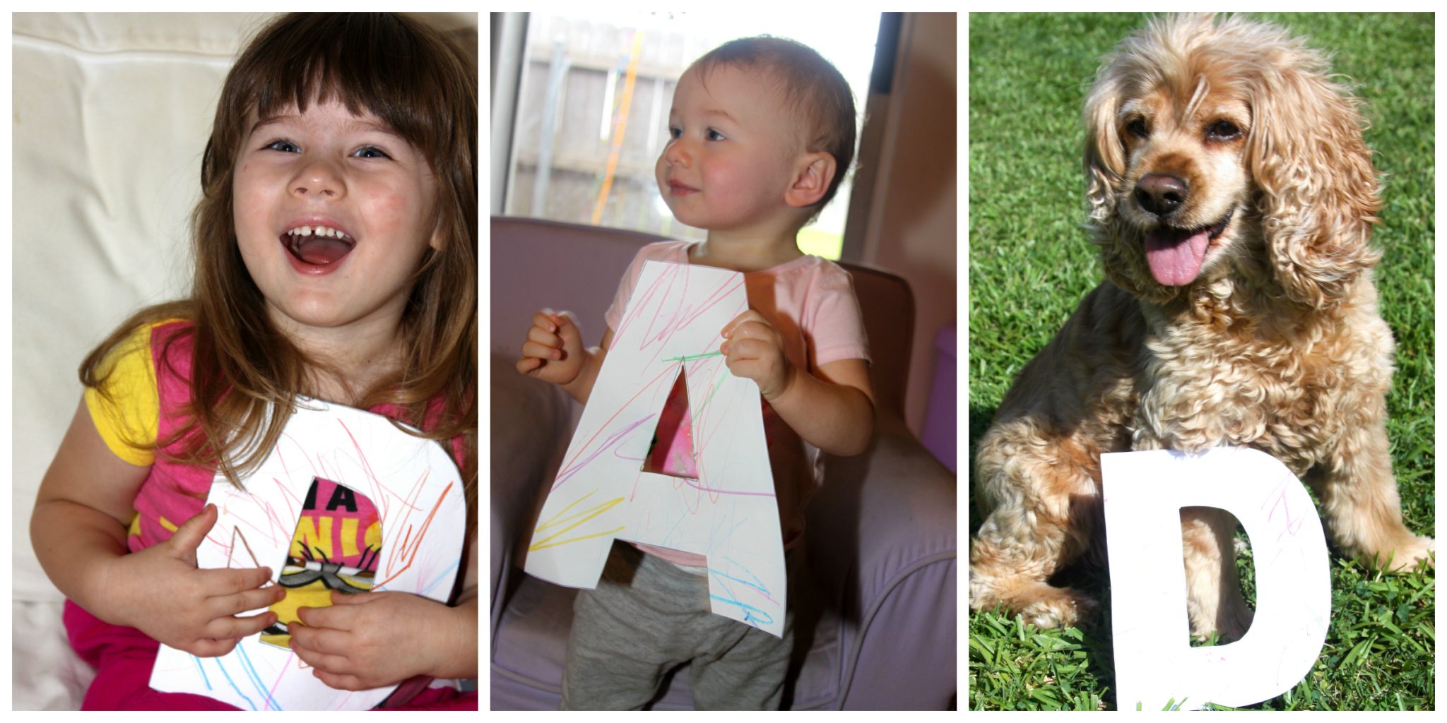 Father’s Day Gift Idea: Custom D-A-D Letters Three Ways - For the Love ...