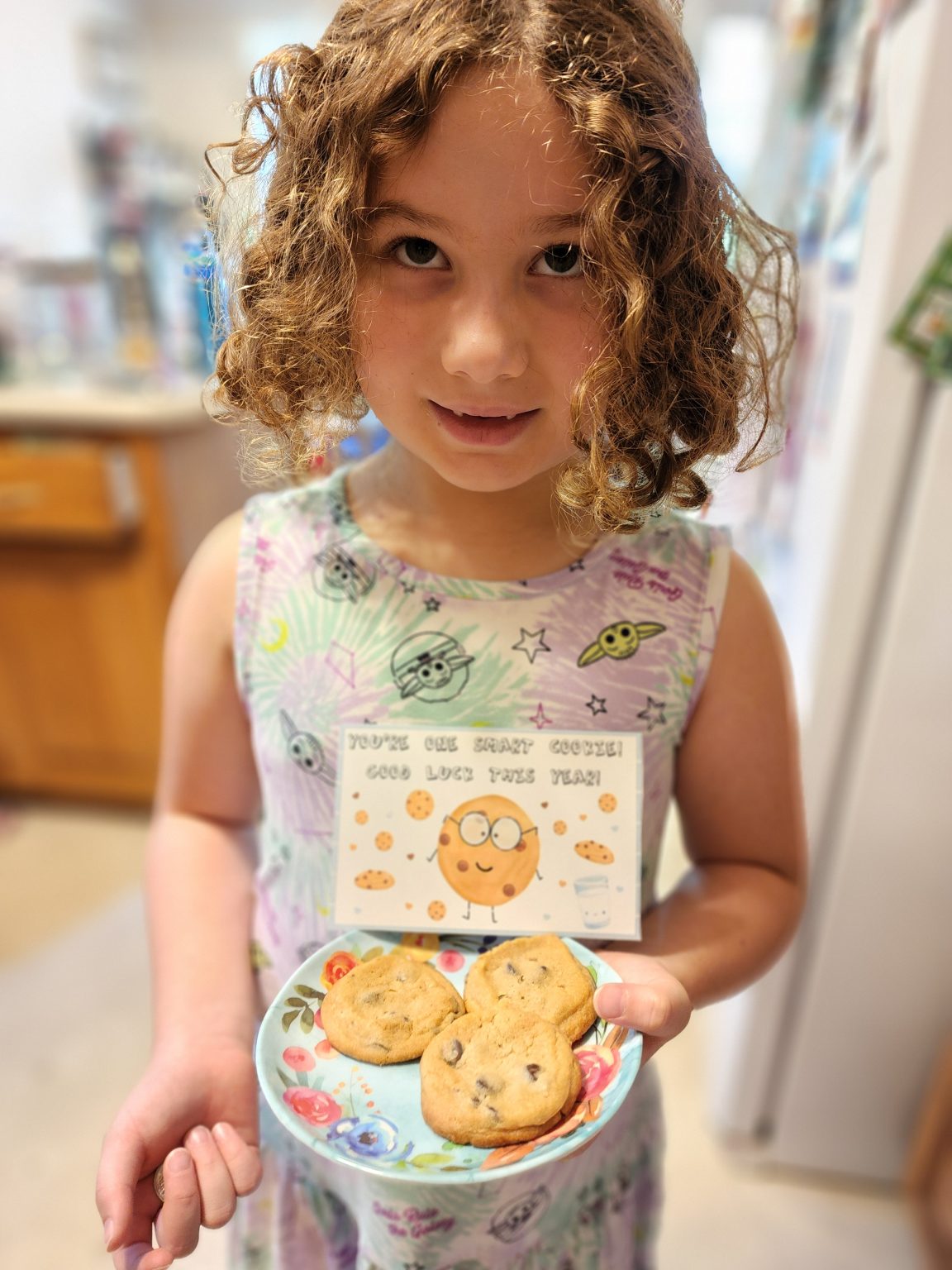 Back To School "You're One Smart Cookie!" Printable Gift Tag and Card ...