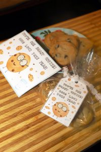 Back To School "You're One Smart Cookie!" Printable Gift Tag and Card ...