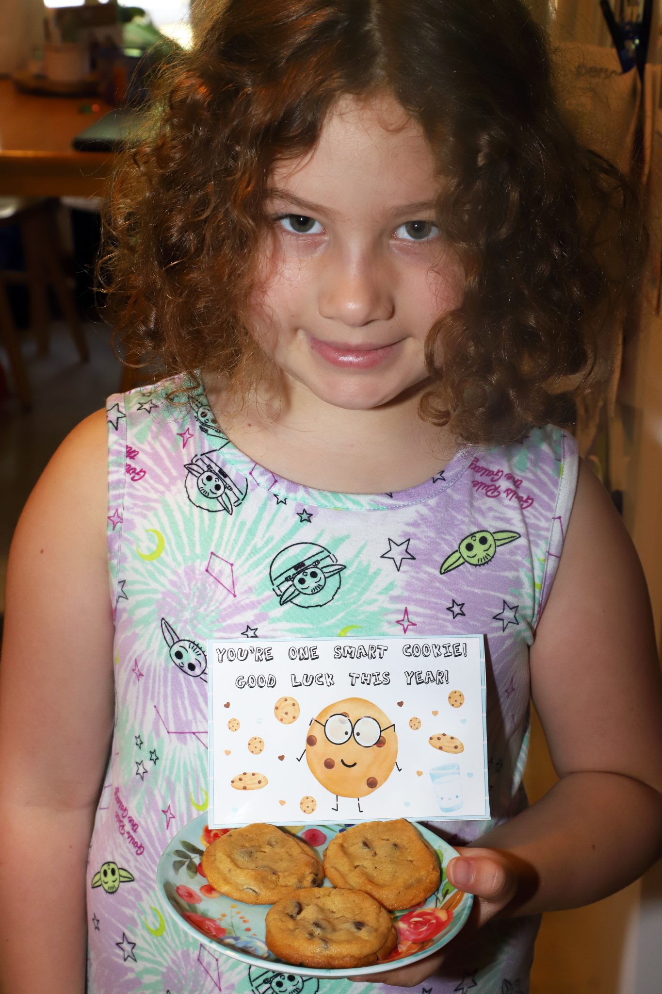 Back To School "You're One Smart Cookie!" Printable Gift Tag and Card ...