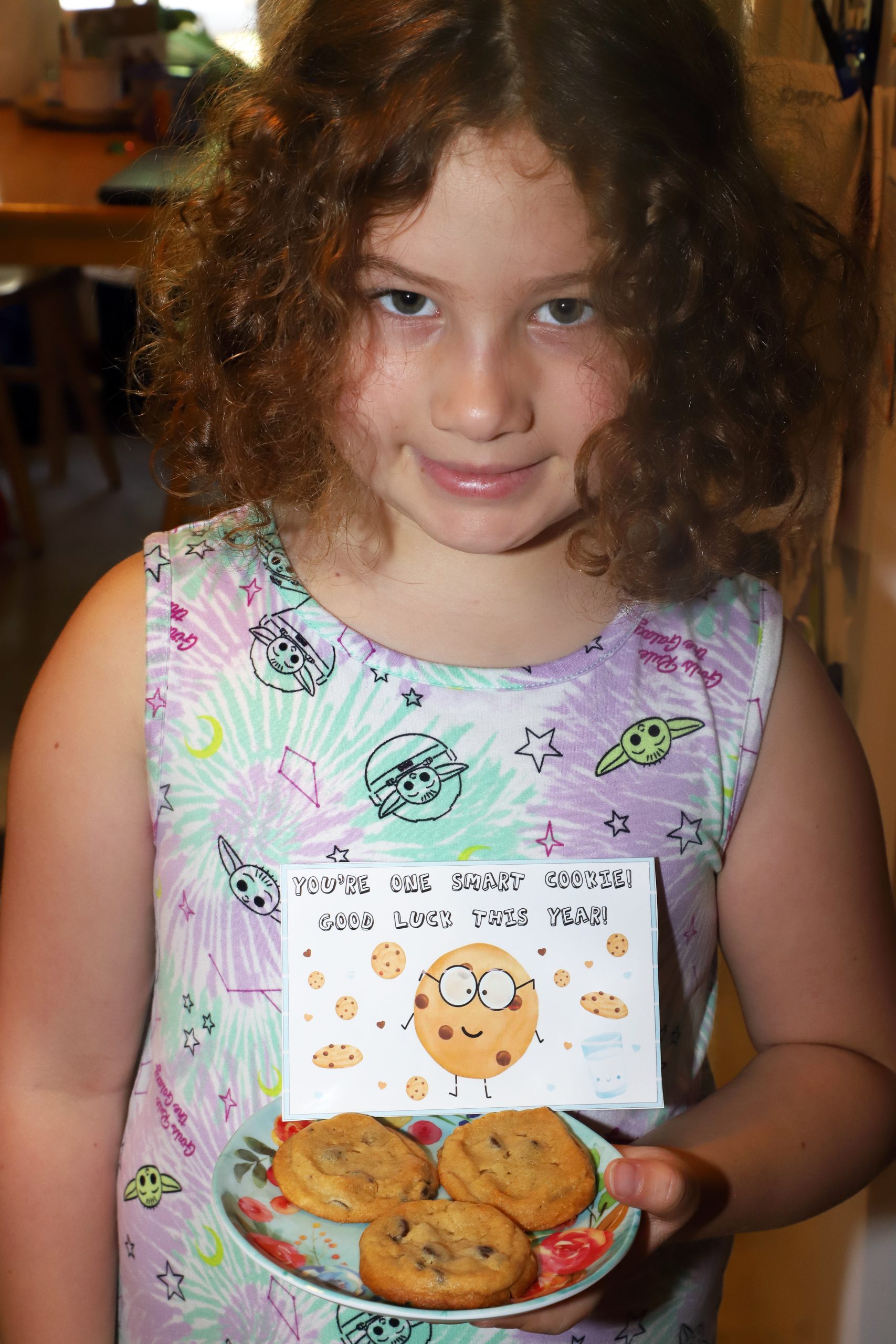 Back To School "You're One Smart Cookie!" Printable Gift Tag and Card ...