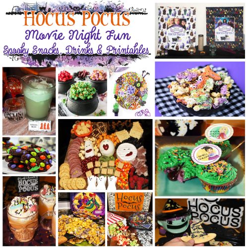 Hocus Pocus Movie Night Fun- Spooky Snacks, Drinks, and Printables ...