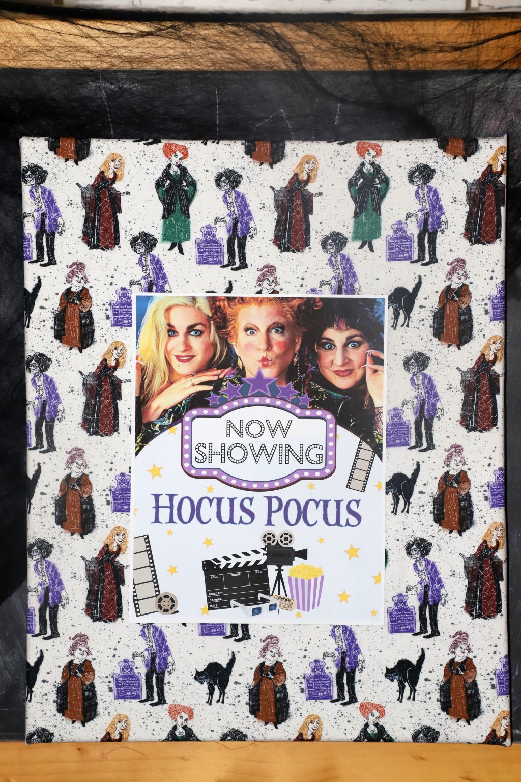 Hocus Pocus 2 Movie Night Printable Signs and Canvas Craft - For the ...