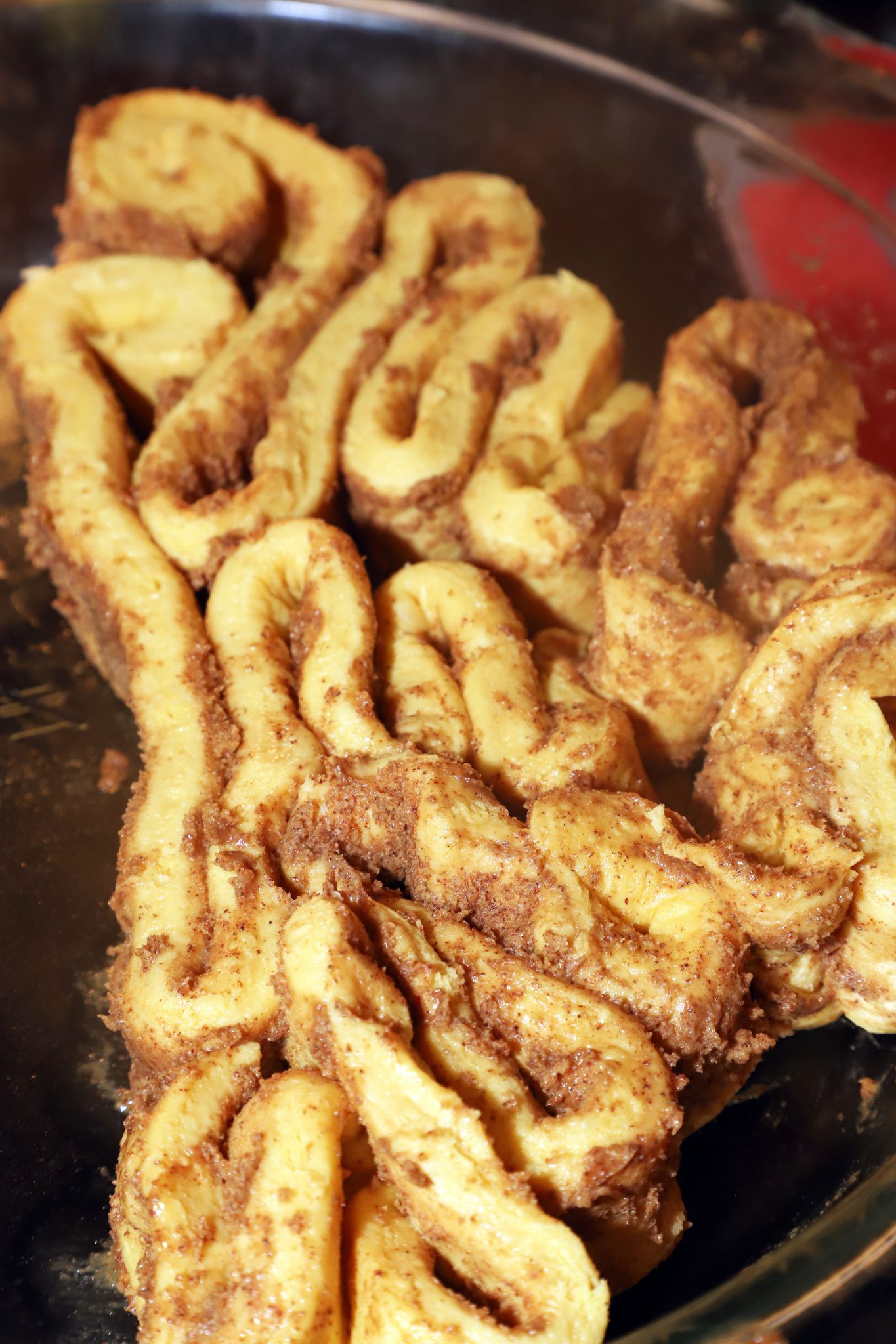 Cinnamon Roll Brains Casserole #HalloweenTreatsWeek - For the Love of Food