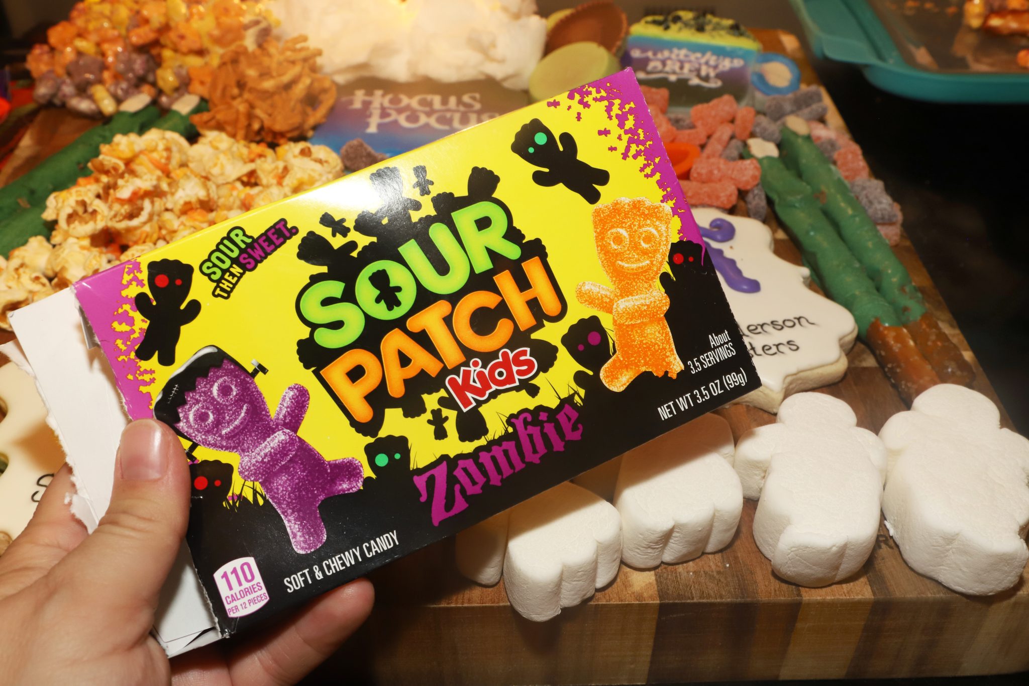 Hocus Pocus Halloween Candy Treat Board - For the Love of Food