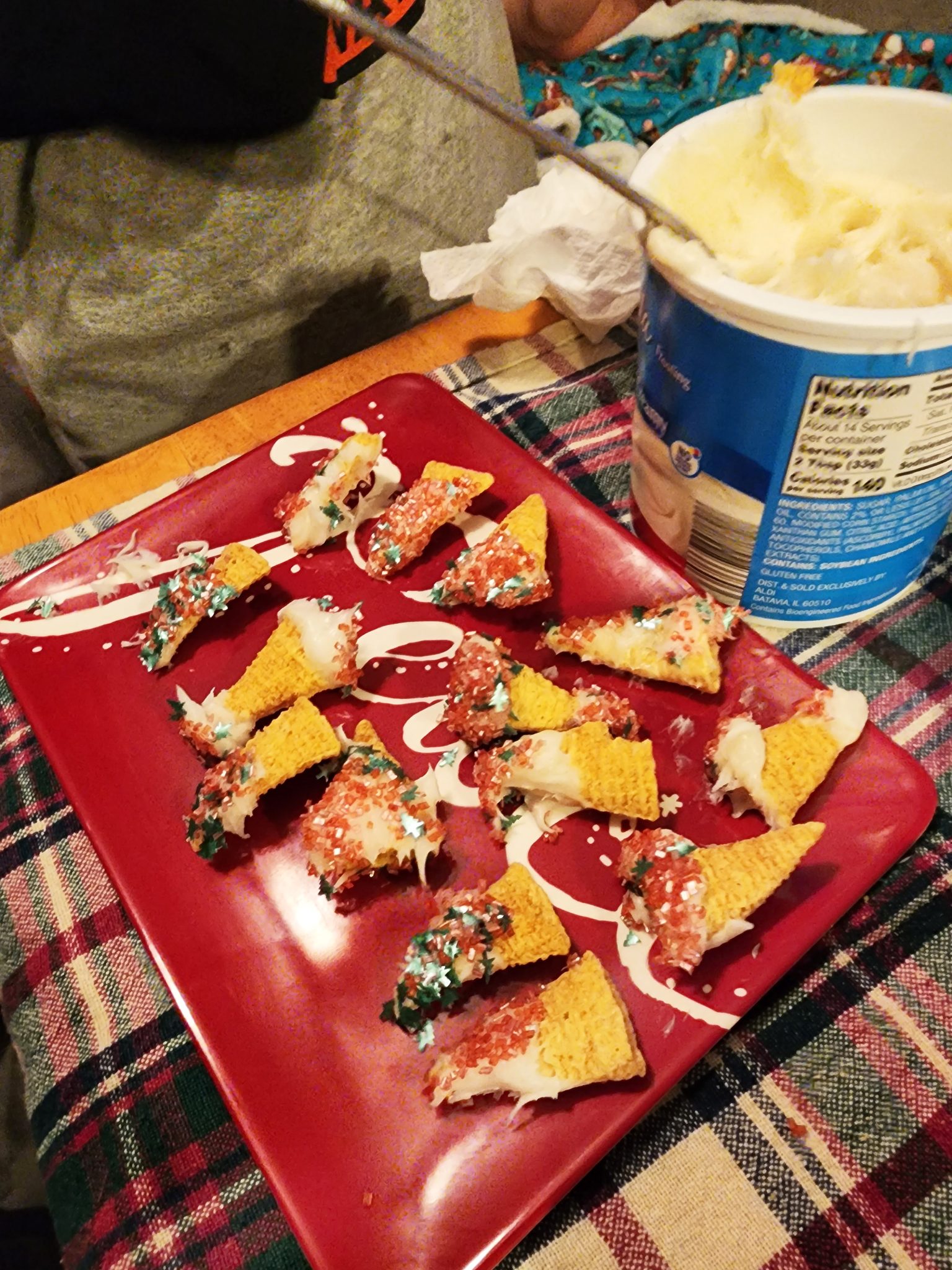 Vanilla Elf Hats Christmas Snack | Elf on the Shelf Idea - For the Love ...