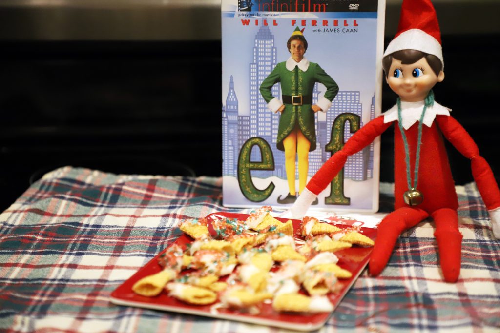 Vanilla Elf Hats Christmas Snack | Elf on the Shelf Idea - For the Love ...