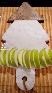 Christmas Tree Charcuterie Snack Board - For the Love of Food