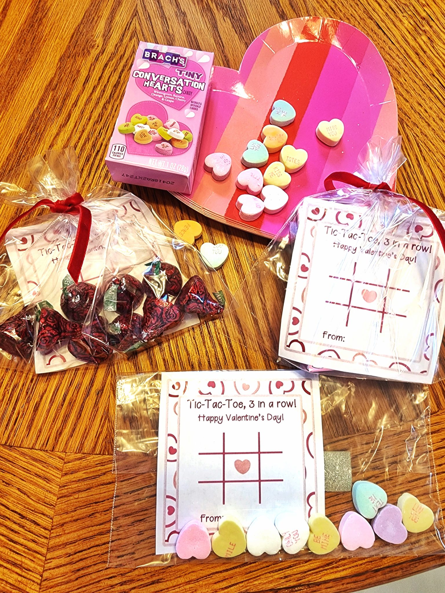 Tic Tac Toe Valentines | Free Printable Cards - For the Love of Food