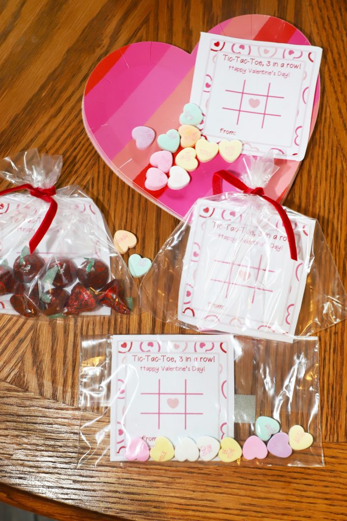 Tic Tac Toe Valentines | Free Printable Cards - For the Love of Food