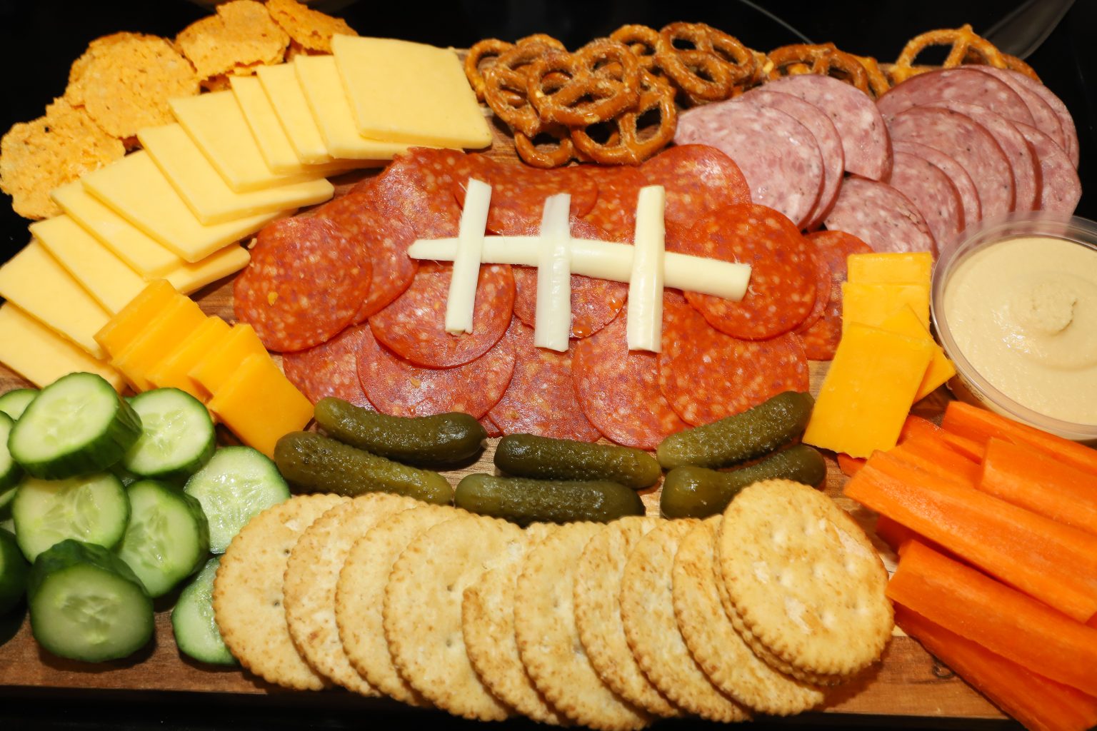 Football Snack Board for the Big Game! - For the Love of Food