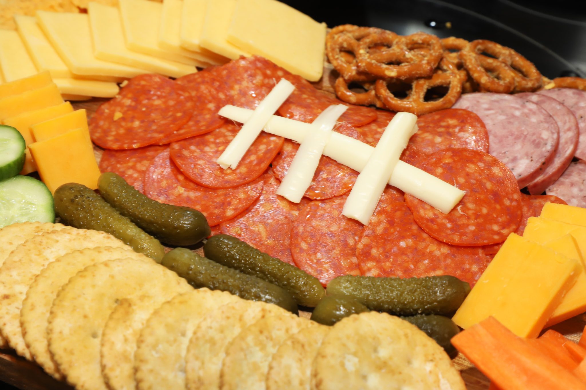 Football Snack Board for the Big Game! - For the Love of Food
