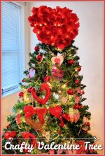 DIY Crafty Valentine's Tree - For the Love of Food