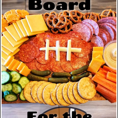 Football Snack Board for the Big Game! - For the Love of Food