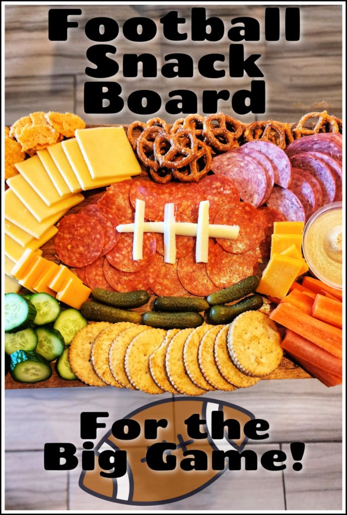 Football Snack Board for the Big Game! - For the Love of Food
