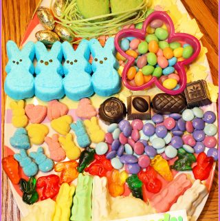 Easter Candy Treat Board - For the Love of Food