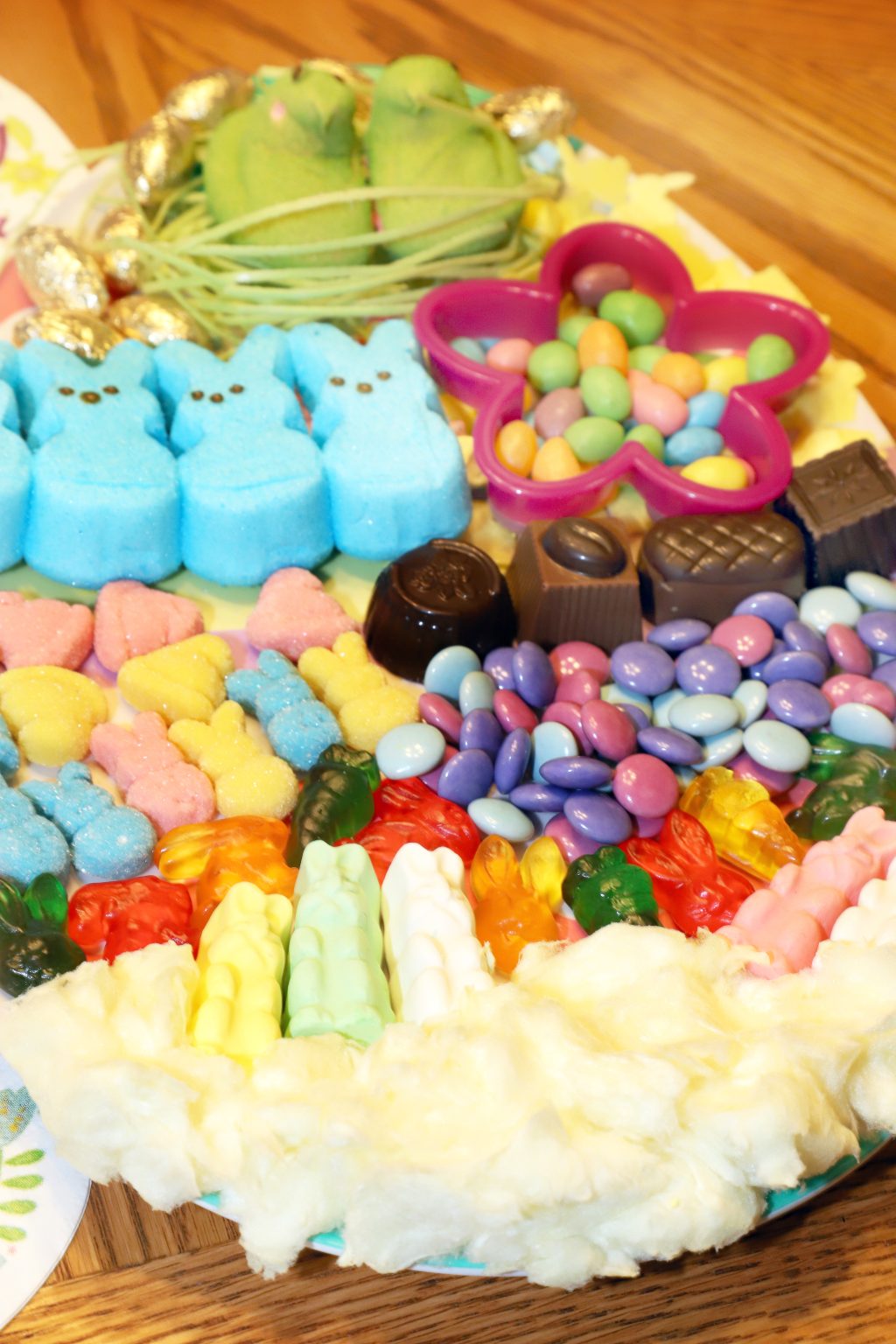 Easter Candy Treat Board - For the Love of Food
