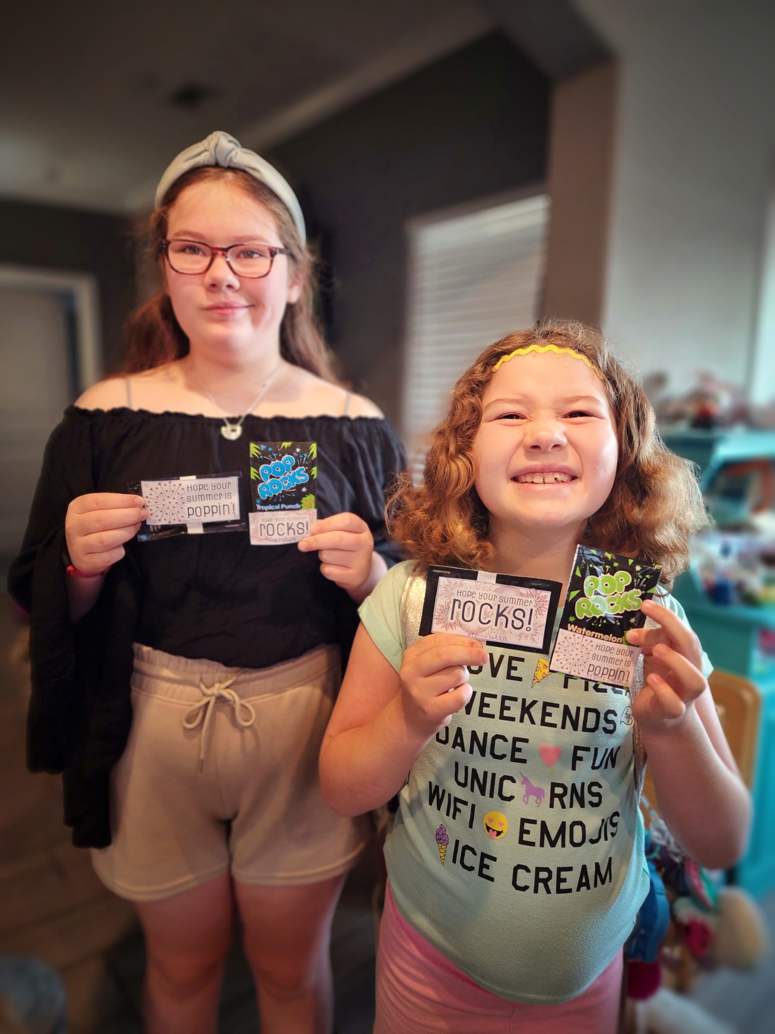 End of School Year Pop Rocks Gift Tags - For the Love of Food