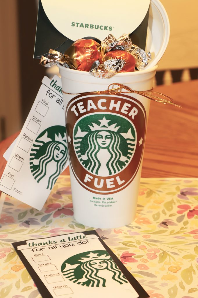 Thanks A Latte Teacher Appreciation Coffee Gift - For the Love of Food