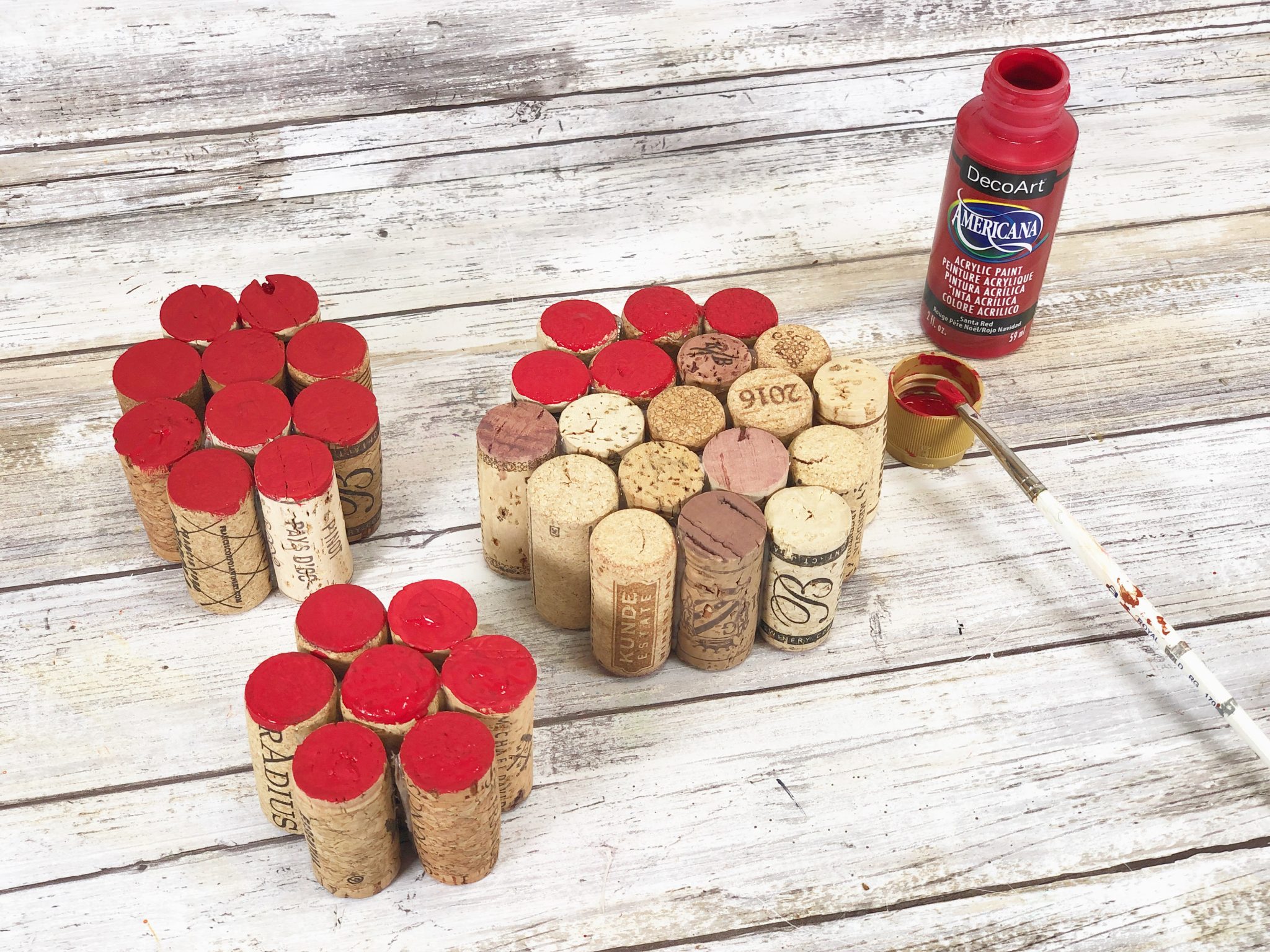 Wine Cork Apple Craft | Teacher Gift Idea - For the Love of Food