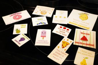 Printable Funny Foodie Kids Lunchbox Notes - For the Love of Food