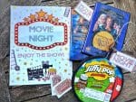 Movie Night Printable Sign and Ticket Gift Tags - For the Love of Food