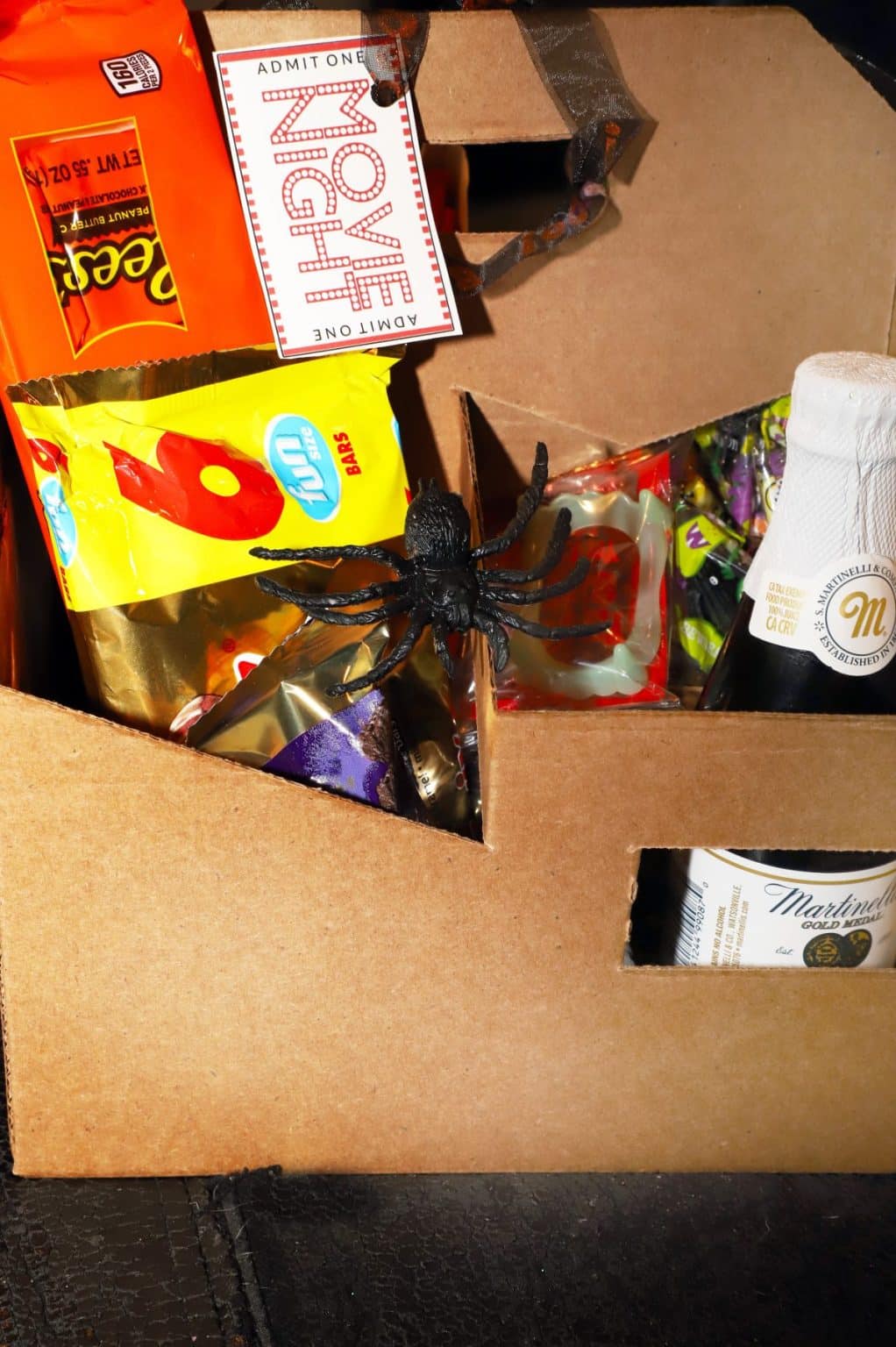 Movie Night Printable Sign and Ticket Gift Tags - For the Love of Food