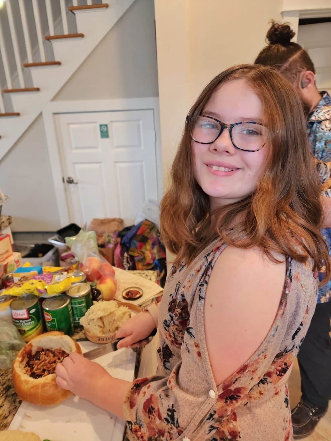 Ava's Cranberry Pecan Brie Baked in a Bread Bowl - For the Love of Food