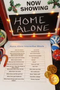 Home Alone Interactive Movie Printable Game - For the Love of Food
