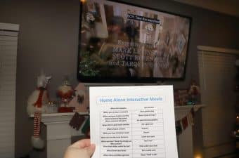 Home Alone Interactive Movie Printable Game - For the Love of Food