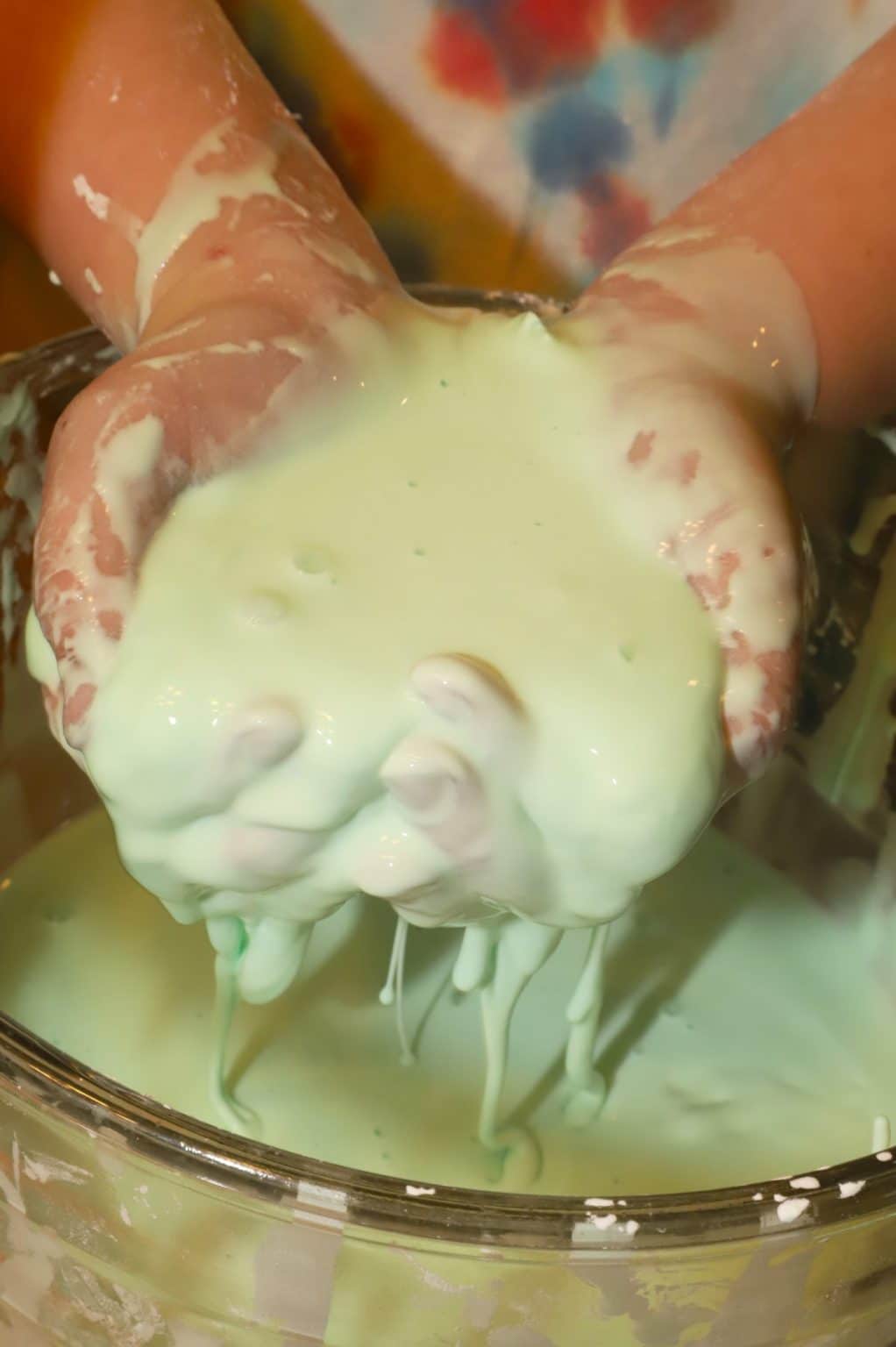 DIY Oobleck - Seuss Slime Recipe - For the Love of Food