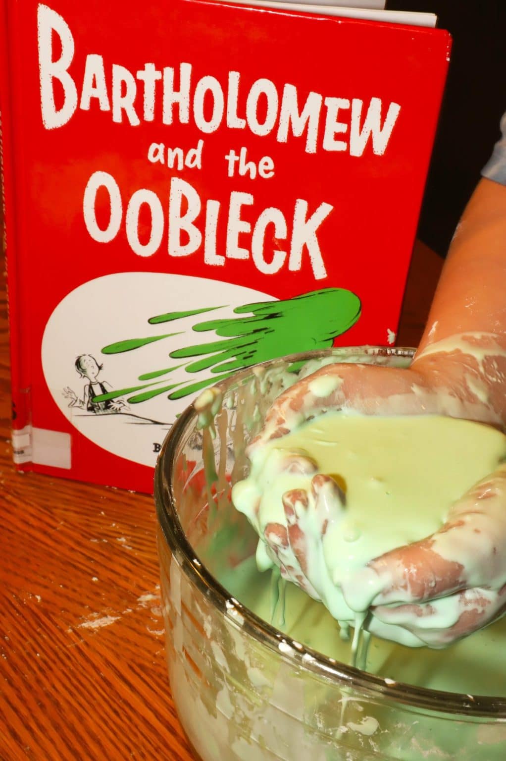 DIY Oobleck - Seuss Slime Recipe - For the Love of Food