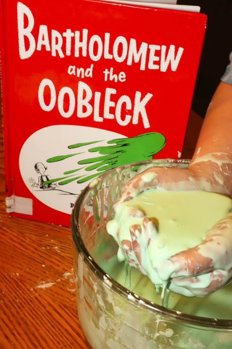 DIY Oobleck - Seuss Slime Recipe - For the Love of Food
