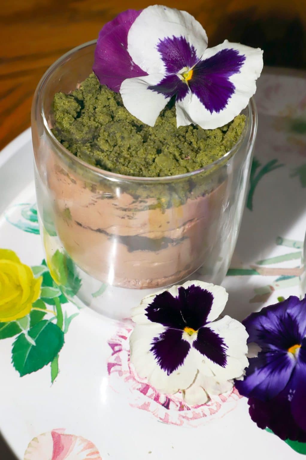 Springtime Chocolate Mousse Terrarium Dessert #SpringSweetsWeek - For ...