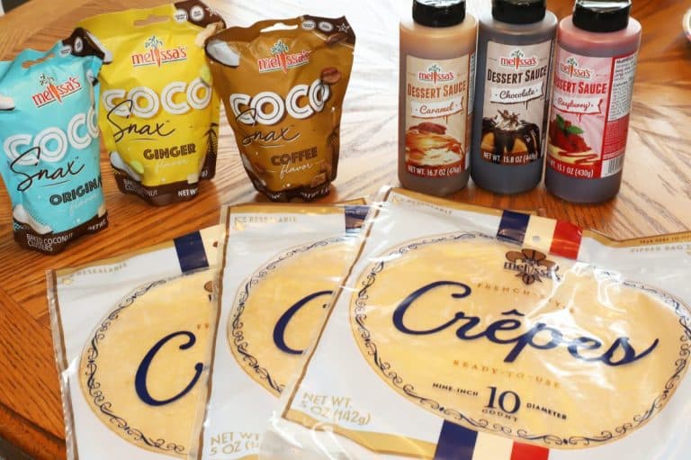 Raspberry Coffee Crepes #SpringSweetsWeek - For the Love of Food