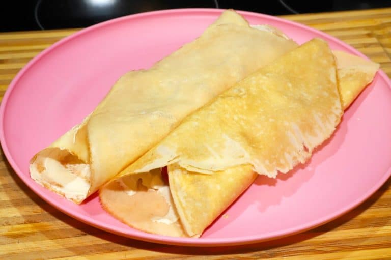 Raspberry Coffee Crepes #SpringSweetsWeek - For the Love of Food