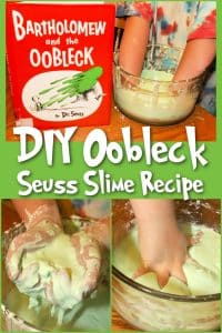 DIY Oobleck - Seuss Slime Recipe - For the Love of Food
