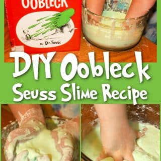 DIY Oobleck - Seuss Slime Recipe - For the Love of Food