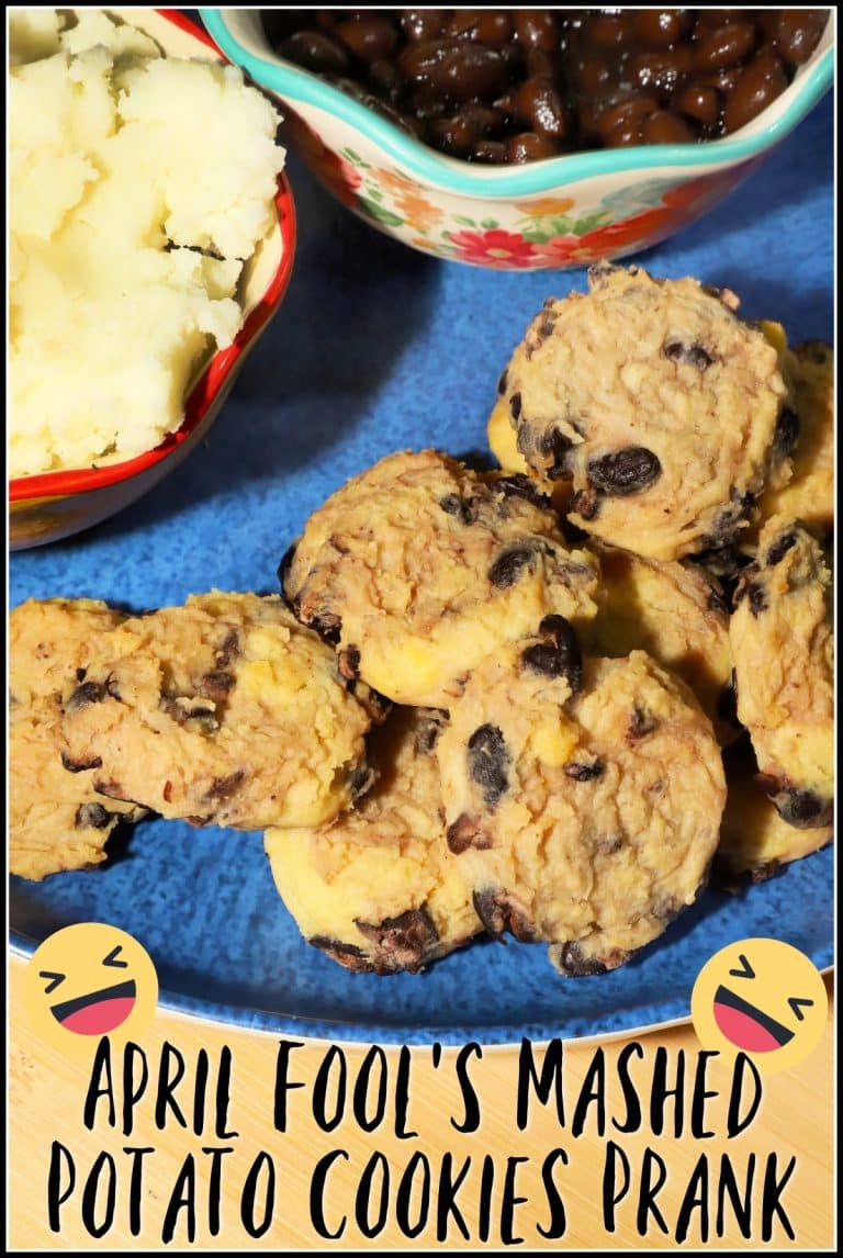 April Fool's Mashed Potato Cookies Prank - For the Love of Food