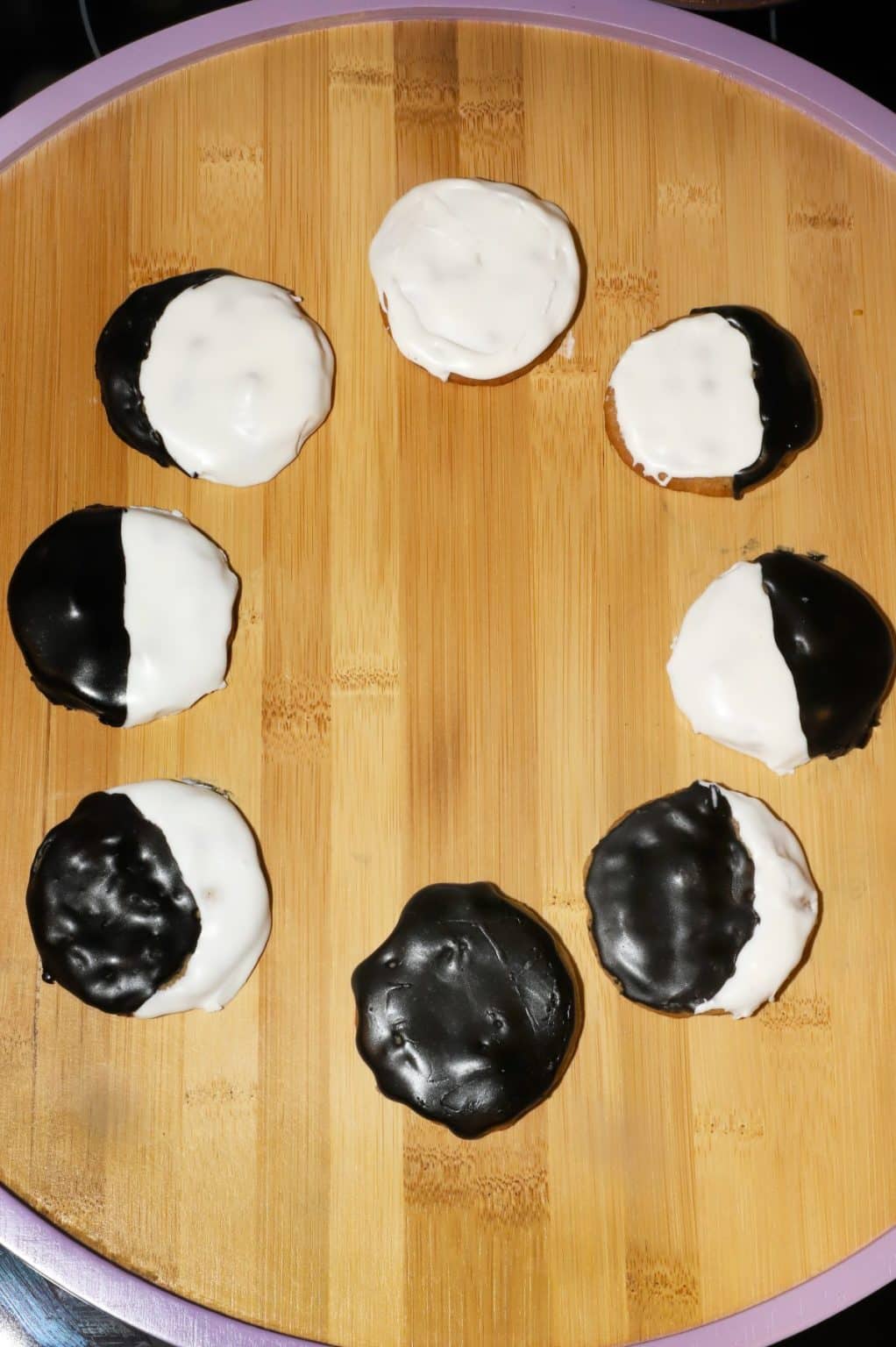 Total Eclipse Half Moon Cookies - For the Love of Food