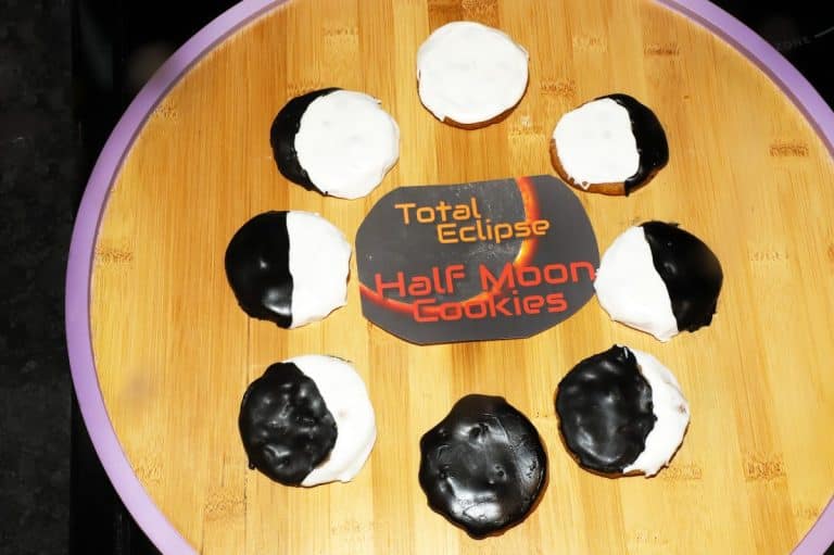 Total Eclipse Half Moon Cookies - For the Love of Food
